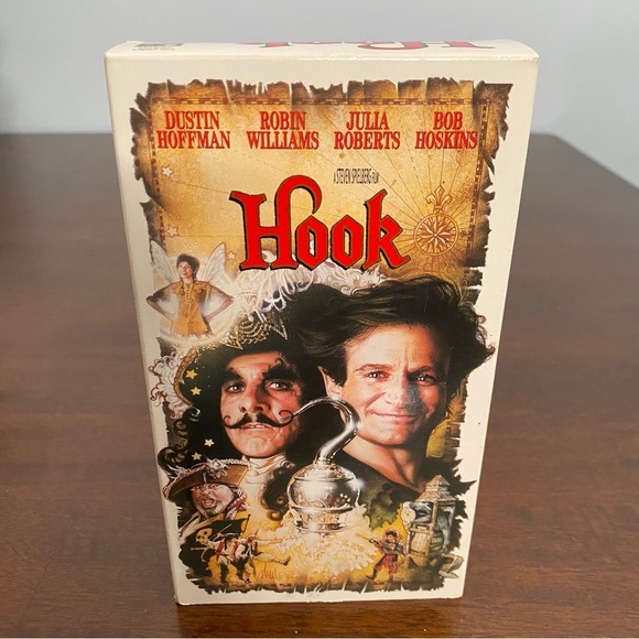 Media | Vintage Hook Vhs Tape 1992 Robin Williams Very Good | Poshmark